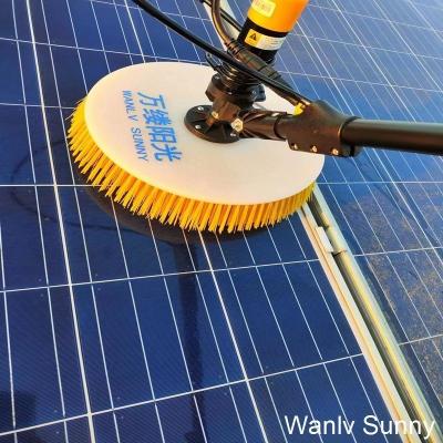 China Supported Solar Sparkle Automatic Brush Head for Electric Water Fed Pole Cleaning System for sale