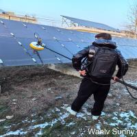 China 24V Electric Water Brush Drive Motor for Mobile PV Cell Cleaning in Solar Industry for sale
