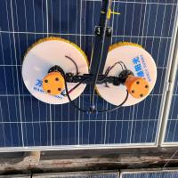 China Brushless Motor Rotary Brush 3.5m Handle Double Heads for Solar Panel Cleaning for sale