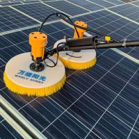 China 5.5m Max Unfold Brush-Less Motor Cleaning Brush for Solar Panel Glass Wall Cleaning for sale