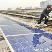 China Fuel Manual 3.6 M Adjustable Handle for Efficiently Cleaning Solar Panels and Windows for sale
