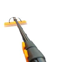 China 6.0M Solar Panel Cleaning Brush with Water Hose Connect to Faucet or Pump for sale