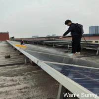 China Nylon Brush Solar Panel Cleaner WLS-3-1 3.5m Telescopic Water Fed Pole for Photovoltaic Farm for sale