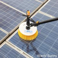 China Wanlv Sunny 7.5m Reach Dual-Power Spin Brush for Solar Panel Window Roof Cleaning for sale