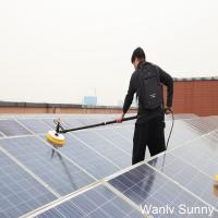 China Wanlv Sunny 7.5m Reach Dual-Power Spin Brush for Solar Panel Window Roof Cleaning for sale