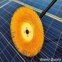 China Wanlv Sunny 7.5m Reach Dual-Power Spin Brush for Solar Panel Window Roof Cleaning for sale