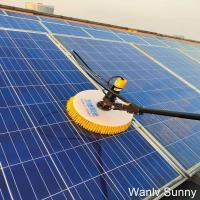 China Wanlv Sunny 7.5m Reach Dual-Power Spin Brush for Solar Panel Window Roof Cleaning for sale