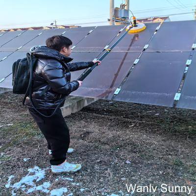 China Single Disc Spin Brush for Solar Panel Cleaning 600mm Cold Water LED Screen Washer for sale