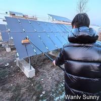 China Lightweight Water Tap Connected Cleaning Brush for Solar Farms Washing PV Panel Cleaning 3.6m to 11.4m for sale