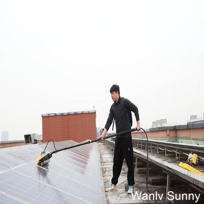 China 3.5m Aluminum Alloy Handle Electric Solar Cleaning Machine for Photovoltaic Panel Cleaning for sale