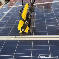 China 3.5m Aluminum Alloy Handle Electric Solar Cleaning Machine for Photovoltaic Panel Cleaning for sale