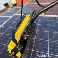 China 5.5m Open Length Solar Panel Cleaner Rolling Brush for Photovoltaic Farms 220V for sale