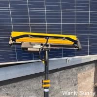 China 5.5m Open Length Solar Panel Cleaner Rolling Brush for Photovoltaic Farms 220V for sale