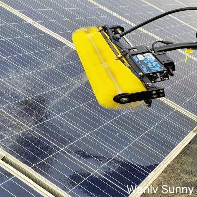 China Rolling Brush Solar Cleaning Machine for Quick Cleaning Solar Panels Windows Billboards for sale