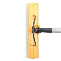 China Wanlv Telescopic Carbon Fiber Pole Manual Water Spray Brush for Solar Panel Cleaning 10m for sale