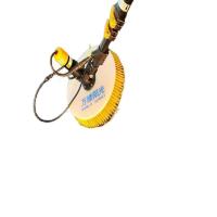 China 4-Section Manual Clean Water Spray Brush for Solar Panel Cleaning 120cm for sale