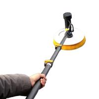 China Mobile Style WLS-3-3-5YL Extendable Pole Solar Panel Cleaner with Lithium Battery for sale