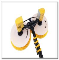 China Double-Head Rotating Brush Solar Panel Cleaning Tool 24V 180W for Photovoltaic Plants for sale