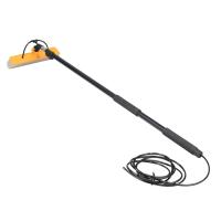 China 55 Cm Water Sprinker Path Nylon Brush Aluminum Alloy Pole for Solar Panel Maintenance for sale