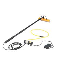 China PV Panel Cleaning Tool 35cm Carbon Fiber Holder with 80cm Nylon Brush Head for sale