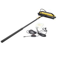 China Portable Water Spray Lithium Battery Powered Carbon Fiber Solar Panel Washing Brush 1200mm for sale