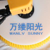 China Solar Panel Cleaning Brush 7.5m Aluminum Alloy Telescopic Water Fed Handle for PV Plants for sale