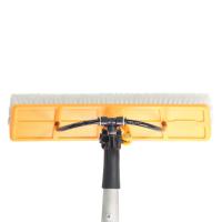 China Manual Spray Brush Solar Panel Cleaning Kit 4.8m Extended Handle Cold Water Tool for sale