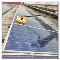 China 5.5m Adjustable Water Fed Handle 65cm Wide Double-Head Cleaning Brush for Solar Panel Maintenance for sale