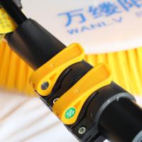 China Electric Solar Panel Cleaning Brush Double Head Rotating 24V 180W Telescopic Rod 3.5m for sale