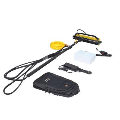 China CE Certified Electric Rolling Brush Solar Panel Cleaning System for Photovoltaic Panel Maintenance 110V for sale