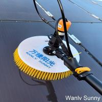 China Electric Single-Disc Rotary Brush for Solar Panel and Window Cleaning 1200mm for sale