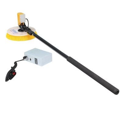 China Solar Panel Cleaner Single Head Spin Brush 1100mm for Photovoltaic Farm Cleaning for sale