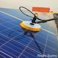 China Electric Cleaning Brush Single Head Spin Brush for Solar Panel Cleaning 1200mm Length for sale