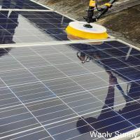 China CE Certified Portable Single Head Rotary Cleaning Brush WLS-3-1-7YL for Solar Panels for sale