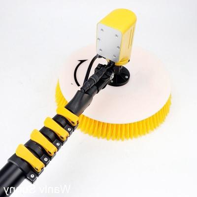 China Solar Panel Cleaning Brush Kit Semi-automatic Artificial Control for Plant Washing for sale