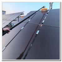 China Solar Panel Cleaning Brush Kit 80cm Brush Head 3.5-7.5m Telescopic Rod Aluminum Alloy for sale