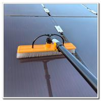 China Solar Panel Cleaning Brush Kit 80cm Brush Head 3.5-7.5m Telescopic Rod Aluminum Alloy for sale