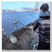 China Solar Panel Cleaning Brush Kit 80cm Brush Head 3.5-7.5m Telescopic Rod Aluminum Alloy for sale