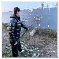 China 30m Water Pipe Solar Panel Cleaning Brush with Water Fed Pole and Easy Return refunds for sale