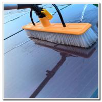 China 30m Water Pipe Solar Panel Cleaning Brush with Water Fed Pole and Easy Return refunds for sale