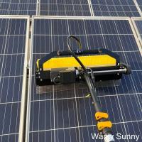 China Portable Battery Powered Rolling Brush for Solar Panel Cleaning OEM Supported and Easy for sale