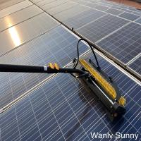 China Electric Rolling Brush for Solar Panel Cleaning 1200mm Width 24V DC for sale