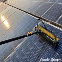 China Rotating Solar Panel Brush 1.2m Rolling Brush for Photovoltaic Farm Cleaning for sale
