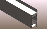 China 60x1200mm Linear Wall Mounted Light Fixture SMD5630 Linear Led Light Bar for sale