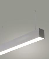 China 1200mm Continuous Ceiling Mounted Linear Led Lighting 5200lm LED Linear Light for sale