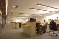 China Customized Aluminum Black Linear Pendant Light Indoor Linear Led Pendant for sale