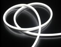 China 10X18mm Flexible Silicone Neon Strip 3000k White Neon Led Strip 5m for sale