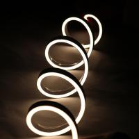 China 10X18mm Flexible Silicone Neon Strip 3000k White Neon Led Strip 5m for sale