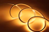 China Self Adhesive Silicone LED Neon Flex 10m IP65 Color Changing LED Neon Rope Light for sale