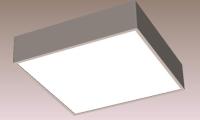 China Square Rectangle DALI Dimmable LED Panel Light 40W 50W 60W 80-90LM/W for sale